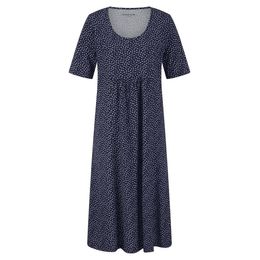 Green Cotton - Kleid Selma, blau, Gr. 50 / XL - Baumwolle