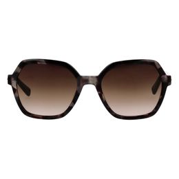 Sonnenbrille BRENDEL EYEWEAR "BRENDEL eyewear Sonnenbrille", Damen, lebhaftes beere grau marmoriert, Sonnenbrillen Sonnenbrille