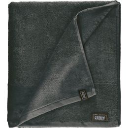 Sch&ouml;ner Wohnen Kollektion Badetuch "Sense", grau (anthrazit), B:100cm L:150cm, Frottee, Obermaterial: 100% Baumwolle, SCH&Ouml;NER WOHNEN-KOLLEKTION, Handt&uuml;cher, Badetuch, mit Velourborte, hautschmeichelnde Airtouch Qualit&auml;t, super weich