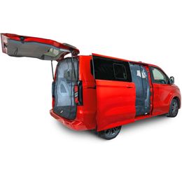 Mayr Van Schiebet&uuml;renmoskitonetz mit Rei&szlig;verschluss geeignet f&uuml;r Ford Custom V710 (ab 2023) mit Maschenweite Fine-mesh f&uuml;r Beifahrerseite rechts - 