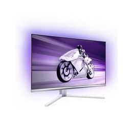 Philips Evnia 27M2N8500 QD-OLED, Gaming-Monitor 67.3 cm (26.5 Zoll), wei&szlig;, QHD, HDMI, DP, G-Sync-komp., Free-Sync, KI-Ambiglow, 360Hz Panel