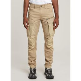 G-Star Raw Cargohose G-STAR "Rovic Zip 3D Regular Tapered Hose", Damen, Gr. 29, L&auml;nge 30, lion, Obermaterial: 100% Baumwolle, Hosen Cargohose