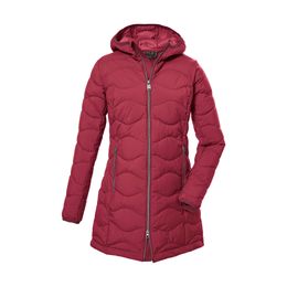 G.I.G.A. by Killtec Steppmantel "GW 20 WMN QLTD PRK", Damen, Gr. 38, rot (weinrot), Obermaterial: 100% Polyester;Futter: 100% Polyester;F&uuml;llung: 100% Polyester, G.I.G.A. DX BY KILLTEC, M&auml;ntel Steppmantel, Damen Steppparka: wasserabweisend, atmungsaktiv, winddicht