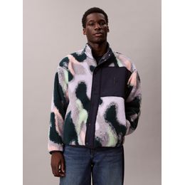 Calvin Klein Jeans Jacke Herren Gr&ouml;&szlig;e XS navy / taubenblau / himmelblau / apricot
