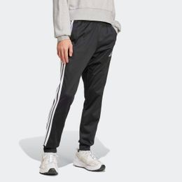 Sporthose adidas Sportswear "DAYREADY", Herren, Gr. L, N-Gr, schwarz-wei&szlig; (schwarz, wei&szlig;, normal, gr.), Obermaterial: 100% Polyester, Hosen Sporthose