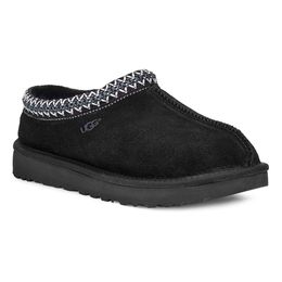 UGG Australia Clog UGG "Unisex TASMAN", M&auml;dchen, Gr. 10 (41), schwarz, Textil, Veloursleder, ethno, gemustert, Schuhe Clog, Homeslippers, Pantoffel mit Warmfutter