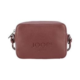 JOOP! Umh&auml;ngetasche JOOP JEANS "lettera 1.0 cloe shoulderbag shz", Damen, Gr. B/H/T: 21,5cm x 15cm x 6cm, rot (burgundy), Lederimitat, Taschen Umh&auml;ngetasche, Schultertasche Tasche Damen Handtasche Damen