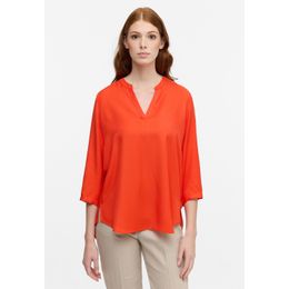 Longbluse Eterna "LOOSE FIT", Damen, Gr. 38, rot, 100% Viskose, Blusen Longbluse