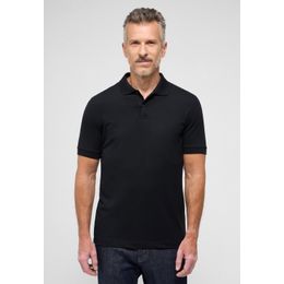 Kurzarmhemd Eterna "SLIM FIT", Damen, Gr. S, US-Gr&ouml;&szlig;en, schwarz, 56% Baumwolle, 5% Elasthan, 39% Polyester, schmal, Hemden Kurzarmhemd, EASY IRON (b&uuml;gelleicht)