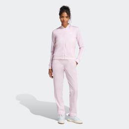Trainingsanzug adidas Sportswear "DAYREADY", Damen, Gr. L, clear pink, Obermaterial: 100% Polyester, Sportanz&uuml;ge Trainingsanzug
