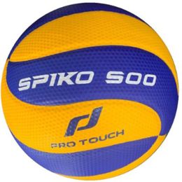Volleyball Pro Touch "ELEXIR XIII V/L J" Gr. 5, navy, blau ice, turquo, B&auml;lle, Kinder, 5, Synthetik, Volleyball, offizielle Gr&ouml;&szlig;e und Gewicht, f&uuml;r Freizeit- und Vereinsspieler