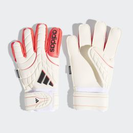 Torwarthandschuhe adidas Performance "COPA MATCH KIDS FINGERSAVE", Kinder, Gr. 4, wei&szlig;, lucid rot, schwarz, Obermaterial: 100% Polyester, Handschuhe Torwarthandschuhe, f&uuml;r Kinder und Jugendliche