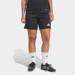 Trainingsshorts adidas Performance "TIRO 26 LIGA", Damen, Gr. S, N-Gr, schwarz, wei&szlig;, normal, gr., Obermaterial: 100% Polyester, Hosen Trainingsshorts