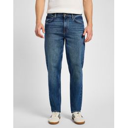 Weite Jeans Lee "OSCAR", Herren, Gr. 30, L&auml;nge 32, hastings, Denim/Jeans, Obermaterial: 67% Baumwolle, 32% Lyocell, 1% Elasthan, relaxed fit lang, Jeans Weite Jeans