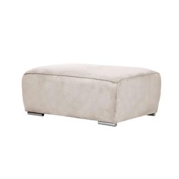 Hocker OTTO HOME "BEATRICE mit Wellenfederung, Ma&szlig;e B/T/H: 100/68/45 cm", beige (creme), B:100cm H:45cm T:68cm, 100% Polyester, Hocker, Hocker, passend zur "Beatrice"-Serie, in hochwertiger Verarbeitung