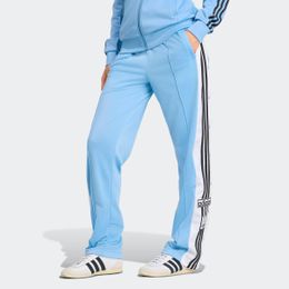 Sporthose adidas originals "ADIBREAK", Damen, Gr. XS (15/16), K-Gr, schwarz (ashblu, schwarz k, gr, kurz, gr.), Obermaterial: 100% Polyester, Hosen Sporthose, lockerer Schnitt, mit Seitentaschen, aus weichem Trikotmaterial