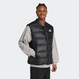 Funktionsweste adidas Sportswear "ESSENTIALS CLIMAWARM KUNSTDAUNEN", Herren, Gr. L, schwarz, Obermaterial: 100% Polyester, normal, Westen Funktionsweste