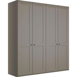 Kleiderschrank Wiemann "G&ouml;teborg, Kleiderschrank, Schrank, W&auml;scheschrank", grau (taupe), B:197,3cm H:216cm T:58cm, Holzwerkstoff, Schr&auml;nke, Kleiderschrank, inkl. T&uuml;rend&auml;mpfung, langlebige Qualit&auml;t, viel Stauraum