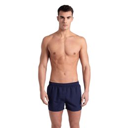 Badeshorts arena "FUNDAMENTALS X-SHORT R", Herren, Gr. S, N-Gr, blau (navy, turquoise), Obermaterial: 100% Polyester, Badehosen Badeshorts