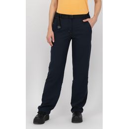 Outdoorhose DEPROC Active "KENORA Full Stretch Roll-Up", Damen, Gr. 46 (L), Normalgr&ouml;&szlig;en, anthra, 95% Polyester; 5% Elasthan, Hosen Outdoorhose, auch in Gro&szlig;en Gr&ouml;&szlig;en erh&auml;ltlich