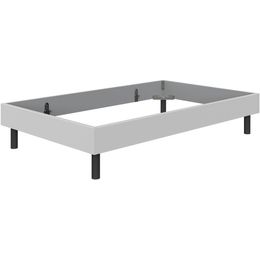 Bett wimex "Easy, gro&szlig;e Auswahl an Gr&ouml;&szlig;en und Farben, auch in Komforth&ouml;he", wei&szlig; (wei&szlig;, schwarz), H:38cm L:210cm, Betten, Bett, ohne Kopfteil, ideal unter Dachschr&auml;gen oder Fenster