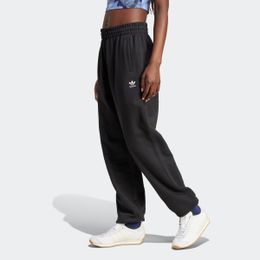 Sporthose adidas originals "ESS JOGGER FT", Damen, Gr. XS, N-Gr, schwarz, Obermaterial: 100% Baumwolle, Hosen Sporthose