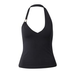 Abercrombie & Fitch Abercrombie & Fitch Top Damen Gr&ouml;&szlig;e S schwarz