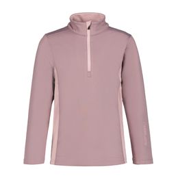Fleecepullover Icepeak "Icepeak FLEMINTON JR", Kinder, Gr. 176, pink, Fleece, Obermaterial: 92% Polyester, 8% Elasthan, normal, hoch geschlossener Ausschnitt, Sweatshirts Fleecepullover, f&uuml;r Kinder und Jugendliche, sportlicher Stil, mit Rei&szlig;verschluss
