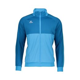 Erima Trainingsjacke Herren Gr&ouml;&szlig;e XL blau / dunkelblau / wei&szlig;