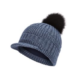 Marhatter M&uuml;tze Damen Gr&ouml;&szlig;e 58 blue denim