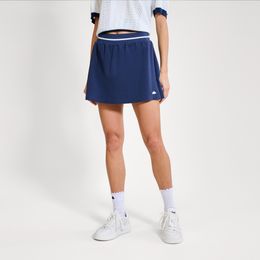Skort Ellesse "BROMONT SKORT", Damen, Gr. 38, navy, wei&szlig;, Obermaterial: 50% Baumwolle, 48% Polyester, 2% Elasthan, R&ouml;cke Skort