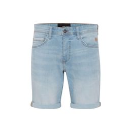 Jeansshorts Blend "Jeansshorts BHDenim", Herren, Gr. L, N-Gr, blau (denim bleach blau), Obermaterial: 70% Baumwolle CO. 28% Polyester PES. 2% Elasthan EL., Jeans Jeansshorts