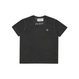 T-Shirt Philipp Plein "Basic", Jungen, Gr. 14, 02, schwarz, Obermaterial: 100% Baumwolle, Shirts T-Shirt