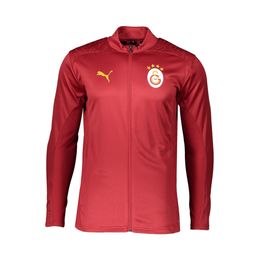 Puma Trainingsjacke Herren Gr&ouml;&szlig;e S gelb / rot / wei&szlig;