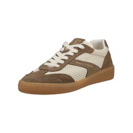Marc O'Polo Sneaker MARC O'POLO "Marc O'Polo Sneaker Veloursleder/Textil", Damen, Gr. 39, beige, braun, Textil, Veloursleder, Schuhe Sneaker