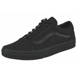 Sneaker Vans "Old Skool", Herren, Gr. 39, schwarz (schwarz, schwarz), Textil, Schuhe Sneaker, Topseller