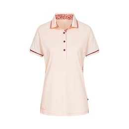 Poloshirt DEPROC Active "HEDLEY NEW WOMEN", Damen, Gr. 36/38 (M), rosa, 100% Polyester, Shirts Poloshirt, auch in Gro&szlig;en Gr&ouml;&szlig;en erh&auml;ltlich