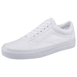 Sneaker Vans "Old Skool", Herren, Gr. 42,5, wei&szlig; (true, wei&szlig;), Textil, Schuhe Sneaker, Topseller