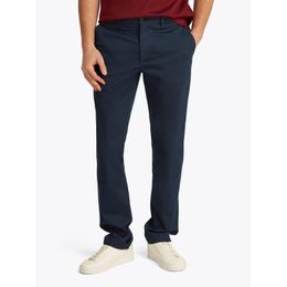 Chinohose Tommy Hilfiger "DENTON PRINTED STRUCTURE CHINO", Herren, Gr. 34, L&auml;nge 34, blau (desert sky), Web, Obermaterial: 96% Baumwolle, 4% Elasthan, unifarben, slim fit lang, Hosen Chinohose, mit Struktur