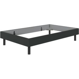 Bett wimex "Easy, gro&szlig;e Auswahl an Gr&ouml;&szlig;en und Farben, auch in Komforth&ouml;he", grau (graphit, schwarz), H:38cm L:210cm, Betten, Bett, ohne Kopfteil, ideal unter Dachschr&auml;gen oder Fenster
