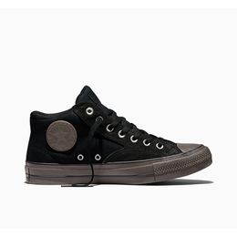 Sneaker Converse "CHUCK TAYLOR ALL STAR MALDEN STREE", Herren, Gr. 44,5, schwarz, braun, total eclipse, Leder, Textil, Schuhe Sneaker