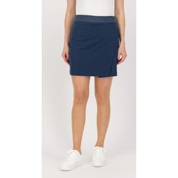 2-in-1-Shorts DEPROC Active "GRANBY V SKORT & Short Rock", Damen, Gr. 40 (M), Normalgr&ouml;&szlig;en, navy, 92% Polyester; 8% Elasthan, Hosen 2-in-1-Shorts, auch in Gro&szlig;en Gr&ouml;&szlig;en erh&auml;ltlich