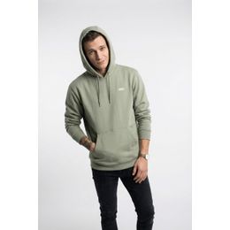 Kapuzensweatshirt Vans "LEFT CHEST PO", Herren, Gr. XL, soft sage, Obermaterial: 70% Baumwolle, 30% Polyester, Sweatshirts Kapuzensweatshirt