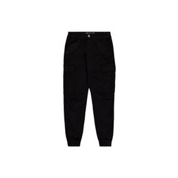 Cargohose Alpha Industries "Airman Pant", Damen, Gr. 38, Normalgr&ouml;&szlig;en, schwarz, Obermaterial: 98% Baumwolle, 2% Elastan; Futter: 100% Baumwolle, Hosen Cargohose