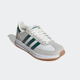 Sneaker adidas Sportswear "RUN 70S 2.0", Herren, Gr. 47, gr&uuml;n (core wei&szlig;, collegiate gr&uuml;n, sanftes wei&szlig;), Leder, Textil, Schuhe Sneaker, inspiriert vom Design des adidas SL72