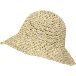 Sonnenhut Chillouts "Mahina Hat", Damen, Gr. S, beige, Stroh, unifarben, H&uuml;te, formstabil, luftdurchl&auml;ssig
