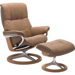 Relaxsessel stressless "Mayfair", braun (almond paloma), B:92cm H:103cm T:79cm, Leder BATICK: BATICK ist ein leicht korrigiertes, durchgef&auml;rbtes und genarbtes M&ouml;belleder, bei dem die meisten Unebenheiten und Spuren in der Regel entfernt wurden.;Leder PALOMA: PALOMA ist ein durchgef&auml;rbtes Semianilin-M&ouml;belleder mit nat&uuml;rlicher Narbung.;ROHLEDER Stoff Q2 FARON: Ein fester zuverl&auml;ssiger Boucl&eacute; mit ein