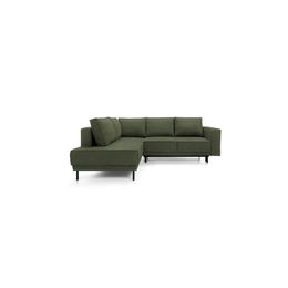 Selsey Ecksofa mit Schlaffunktion Rodario gr&uuml;n Ma&szlig;e (cm): B: 247 H: 90 &raquo; M&ouml;bel Kraft