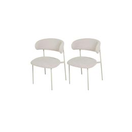 Furnhouse Esszimmerstuhl 2er-Set Diana beige Ma&szlig;e (cm): B: 55 H: 70 &raquo; M&ouml;bel Kraft