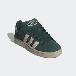 Sneaker adidas originals "CAMPUS 00S", Damen, Gr. 38,5, gr&uuml;n (mineral gr&uuml;n, sandy pink, putty grau), Leder, Synthetik, Schuhe Sneaker